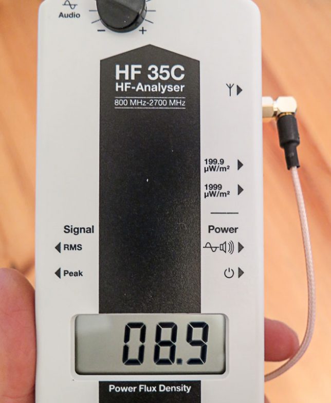 EMF 1: Belastung (HF Strahlung + Magnet- & elektrisches Feld ...